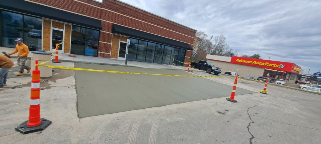 Commercial Sidewalk & ADA Ramp - TriStar Concrete